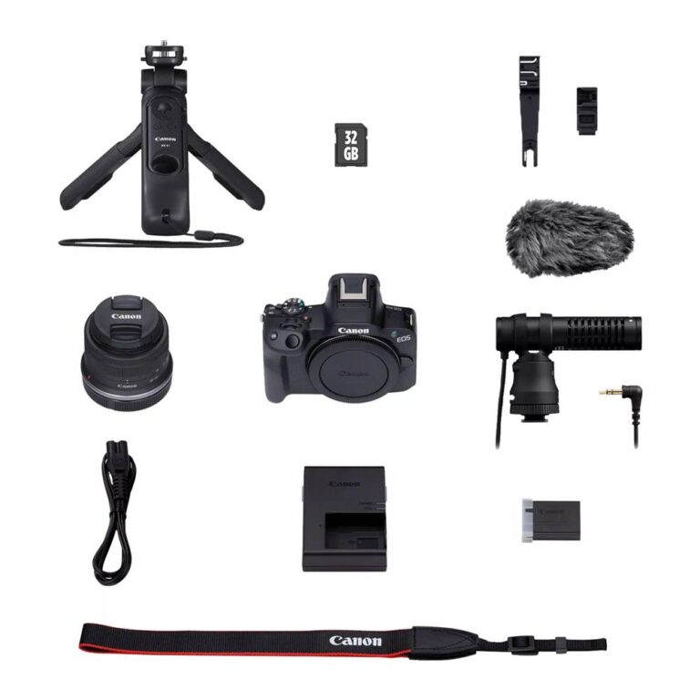 Canon EOS R50 Content Creator Kit | GrandHub Technologies Ltd
